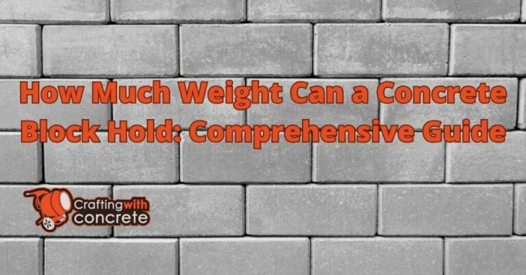 How Much Does a Concrete Block Weigh? Size and Weight Guide